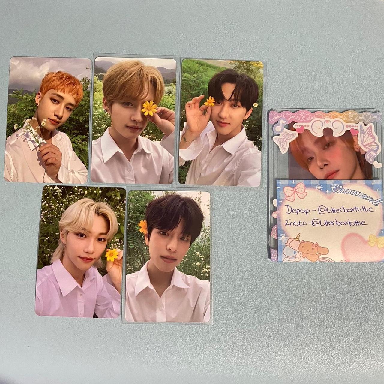 Stray Kids NoEasy Changbin flower photocards Stored... | Depop