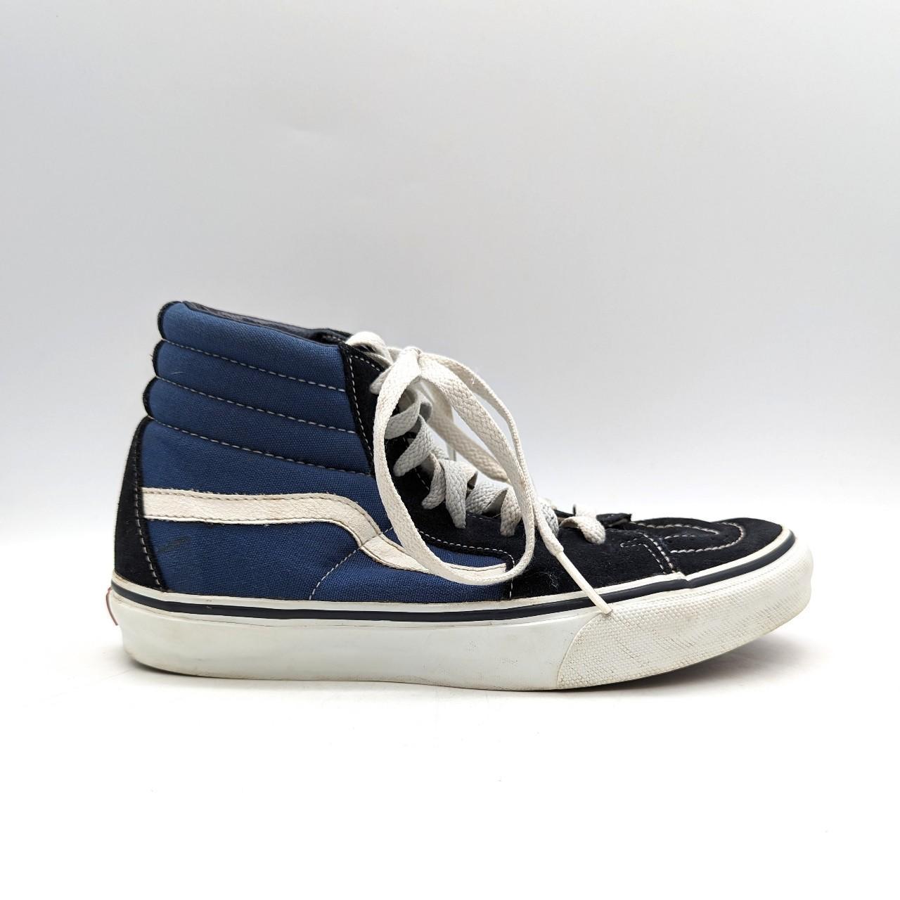 Two tone vans high top trainers Details: - Black... - Depop