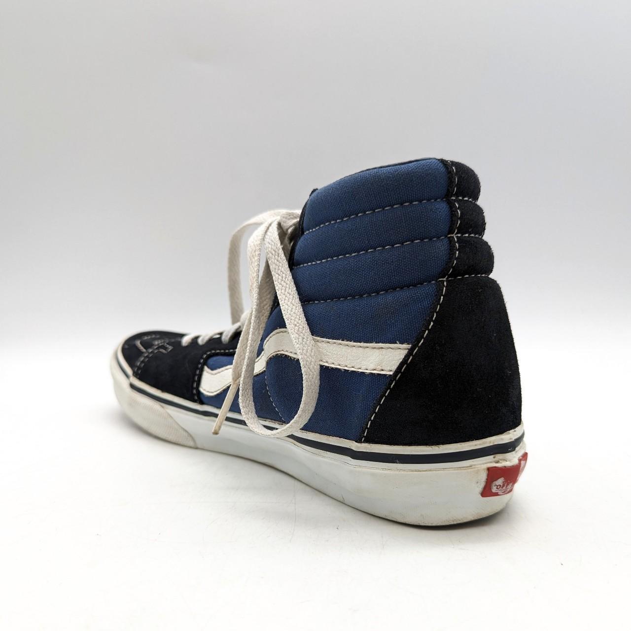 Two tone vans high top trainers Details: - Black... - Depop