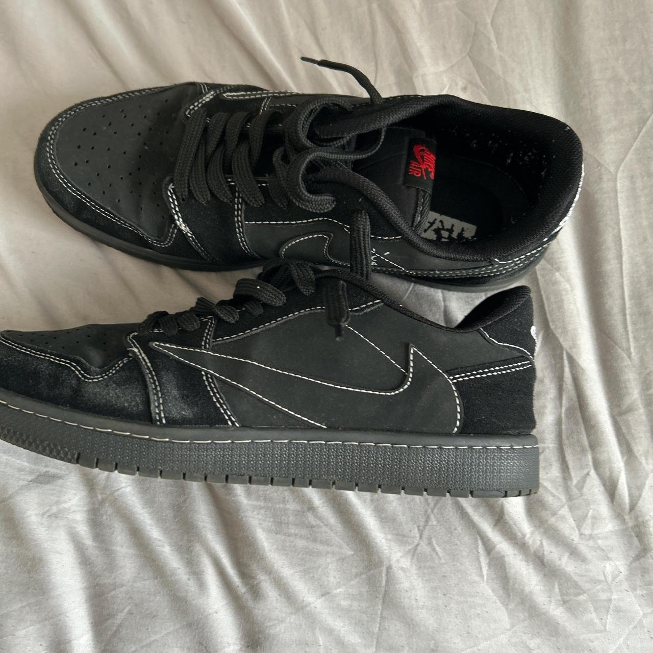 Travis Scott black dunks Worn 2/3 times before Great... - Depop