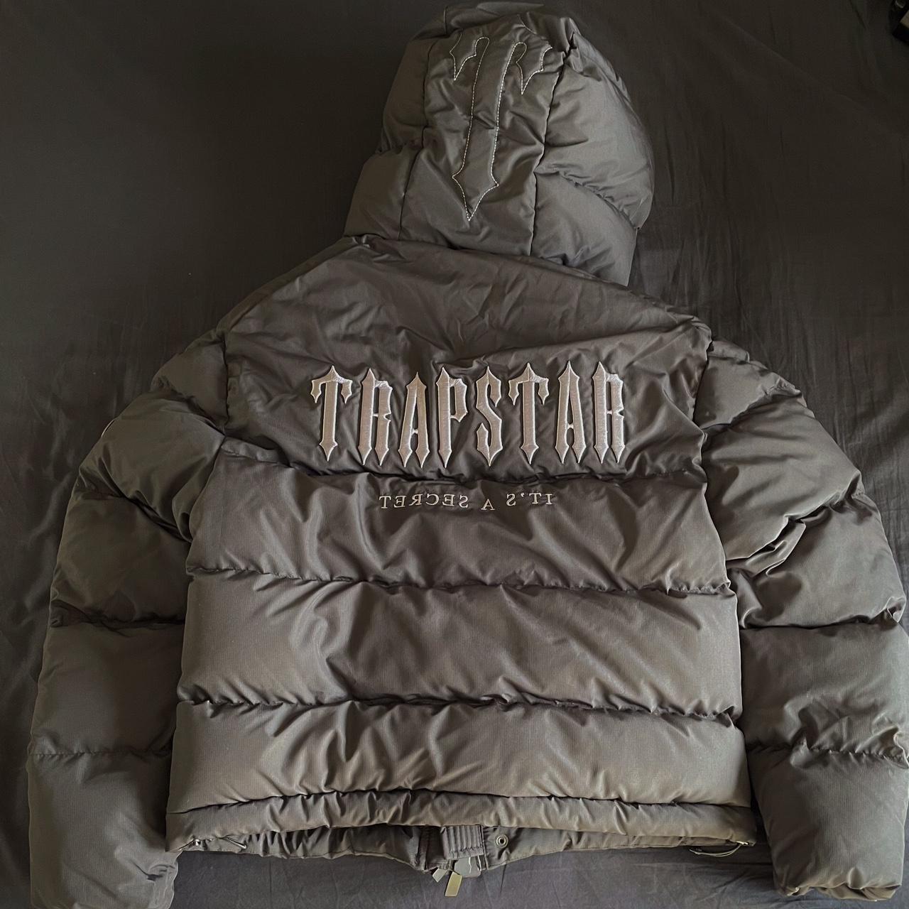 Trapstar Decoded Hooded Puffer 2.0 Black (Small and... - Depop