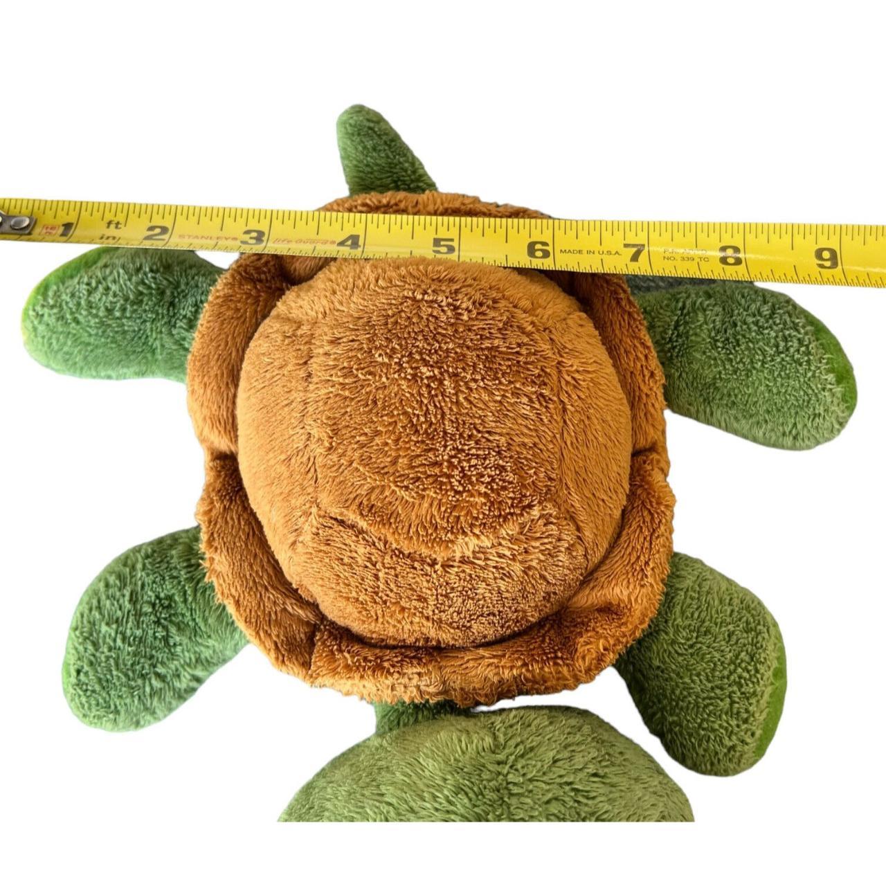 Rare Russ Berrie Li'L Peepers Stuffed Green Turtle... - Depop