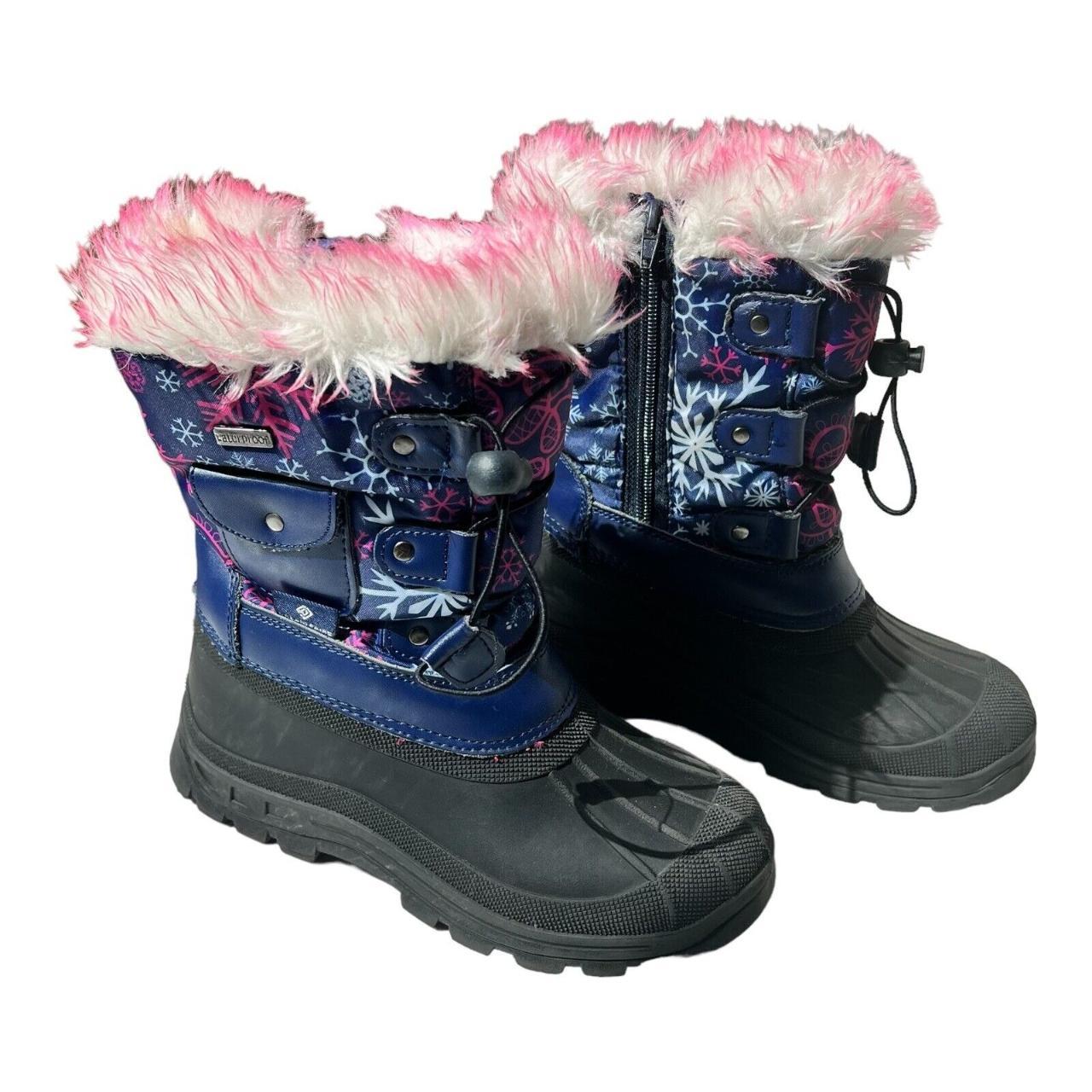 DREAM PAIRS Girls Snow Boots Pink and... - Depop