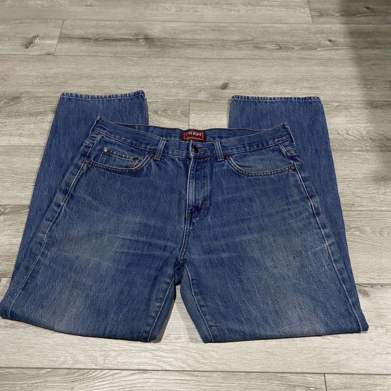 chaps denim jeans thrifted nothing wrong with them... - Depop