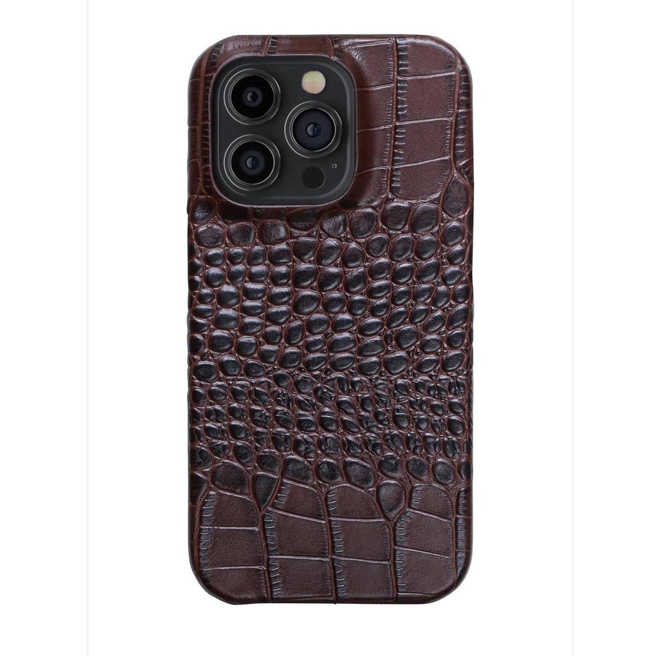 caipex crocodile phone 14 pro case, never used just... | Depop