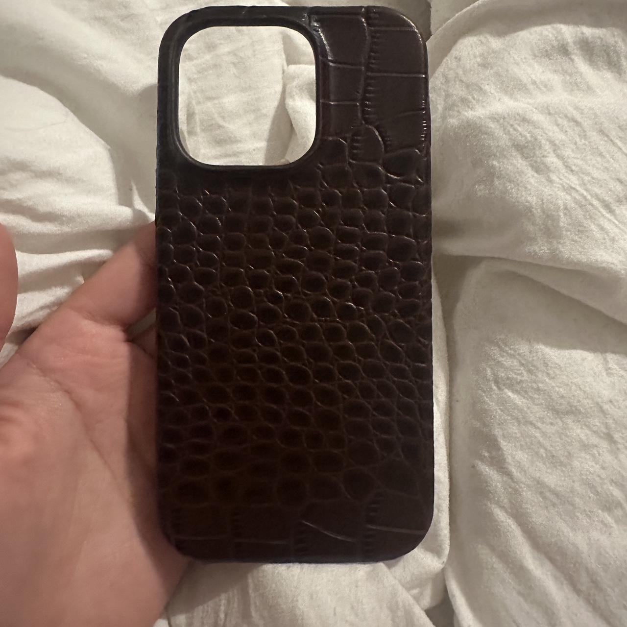 caipex crocodile phone 14 pro case, never used just... | Depop
