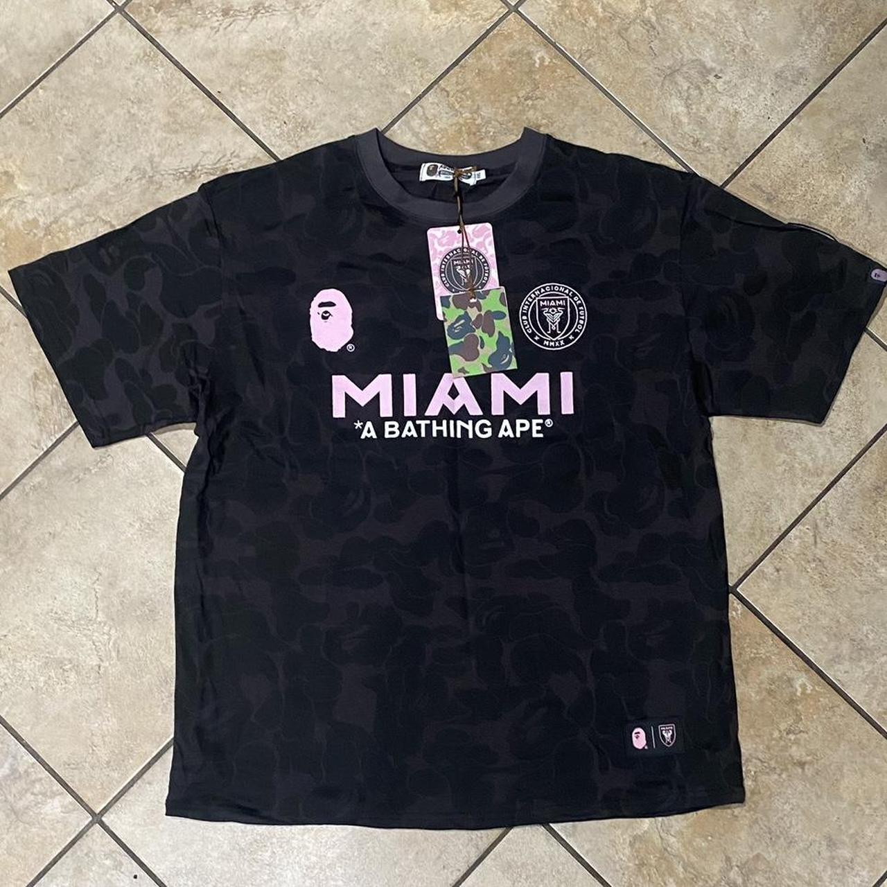 Bape x Inter Miami Jersey NEW WITH TAGS - Depop