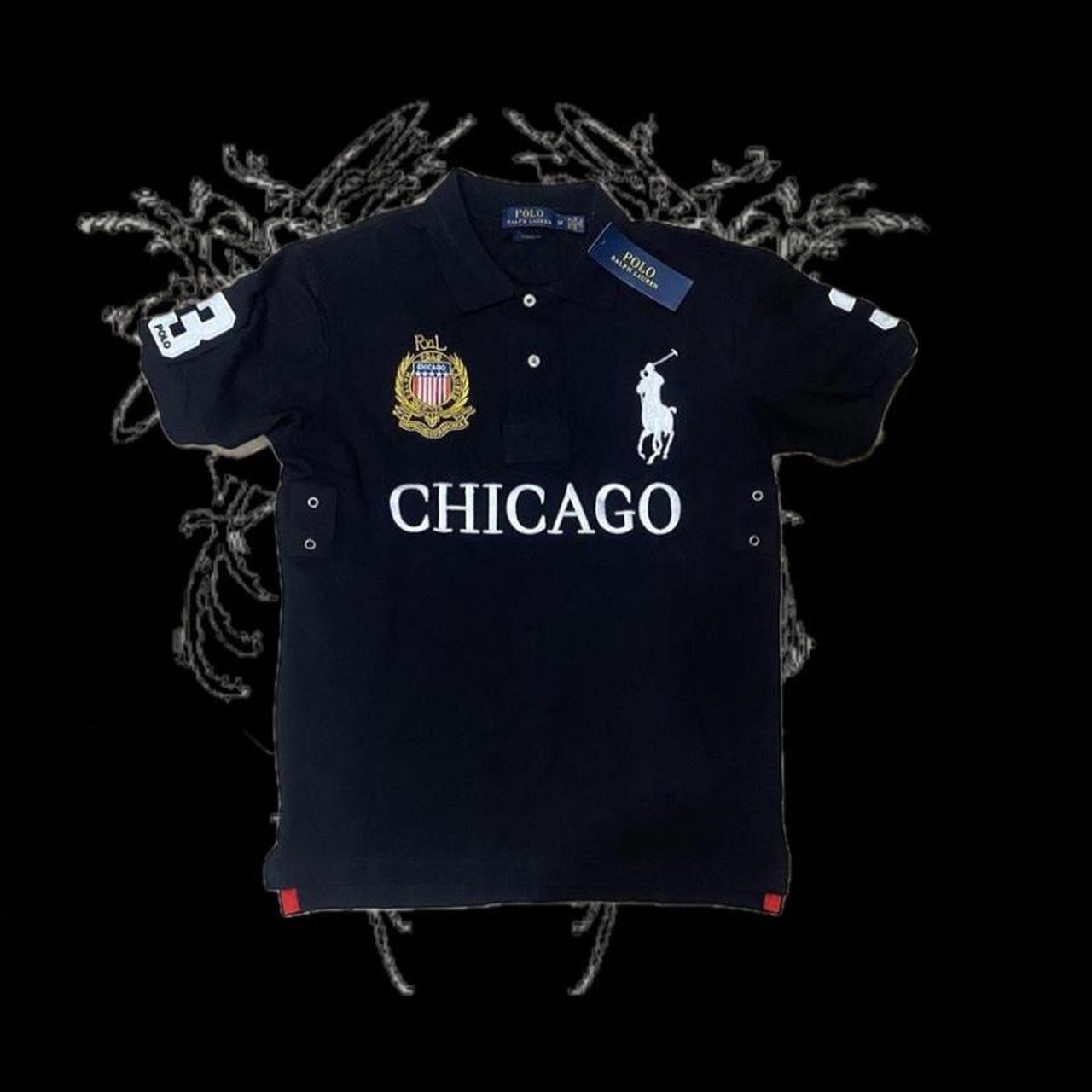 Ralph Lauren Chicago Polo Super Rare Tee Brand... - Depop
