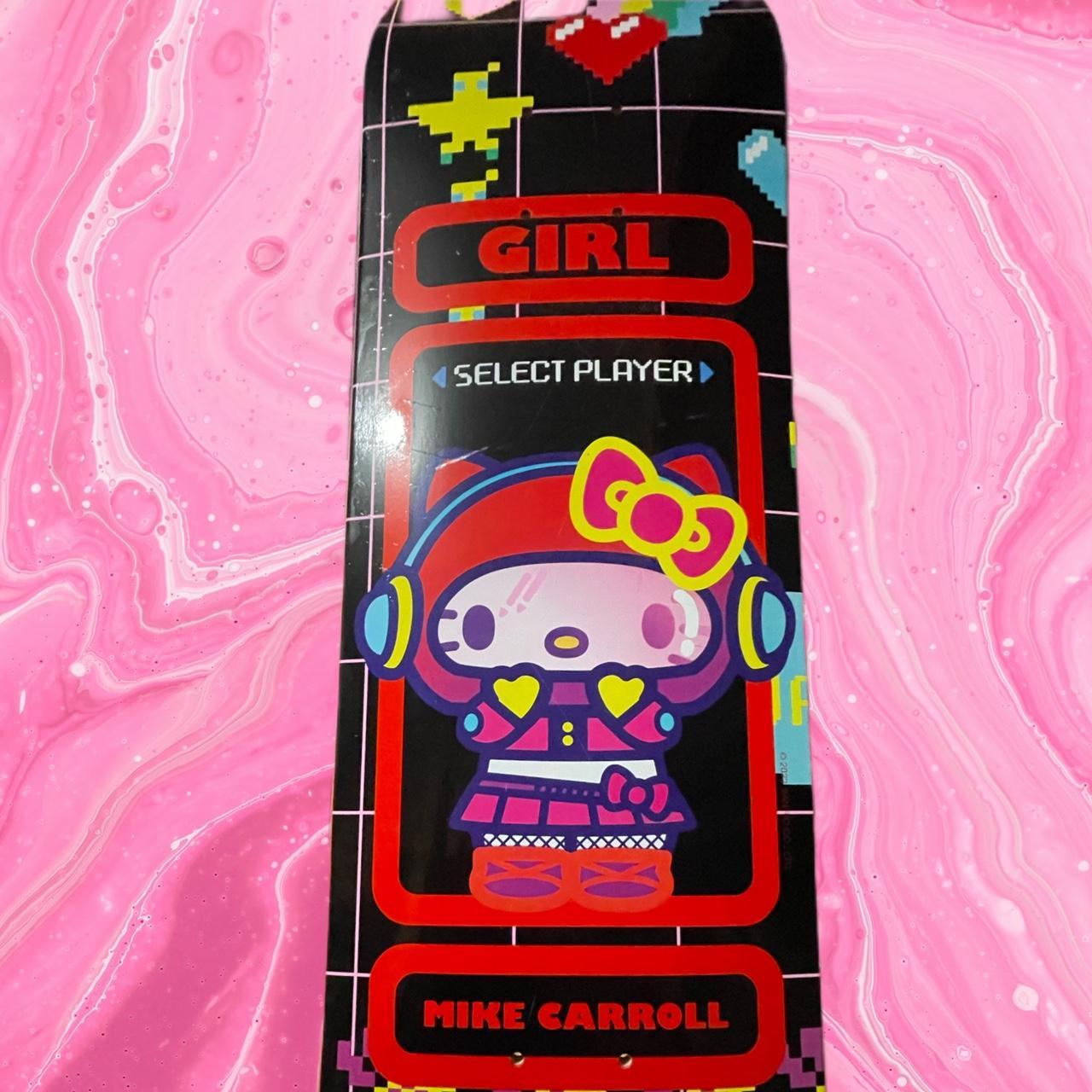 Hello Kitty Girl Skateboard I got it at zumiez and... - Depop