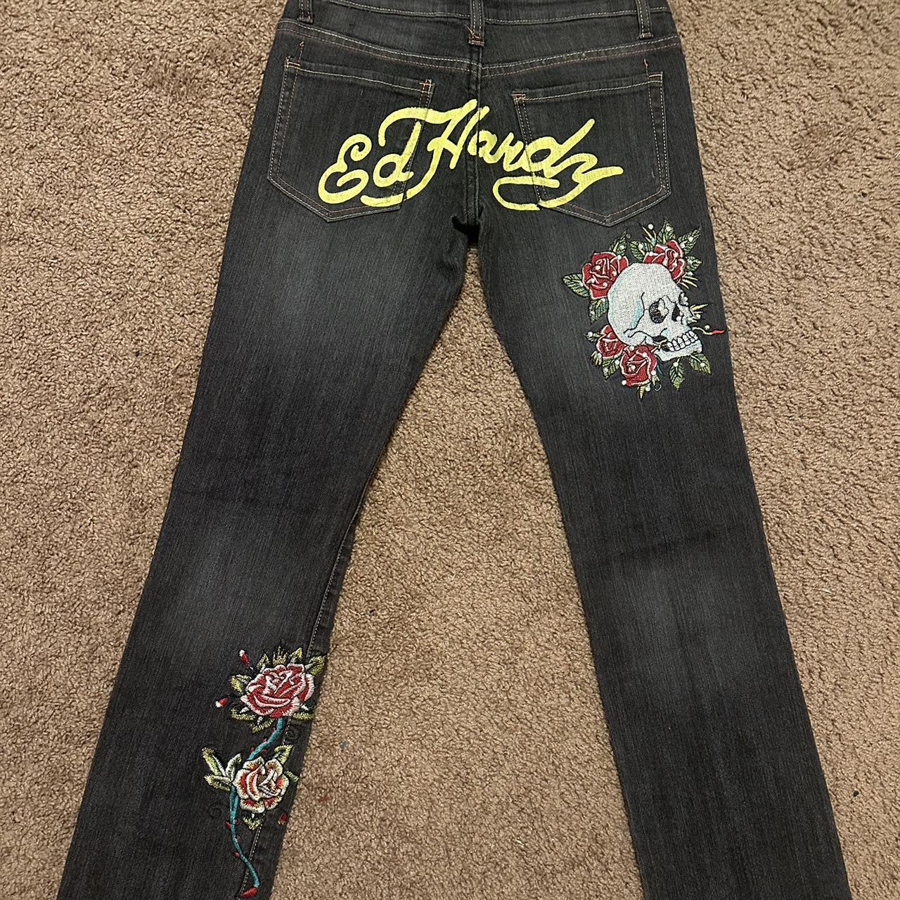 24 ED HARDY JEANS one of the sexiest jeans i’ve... - Depop