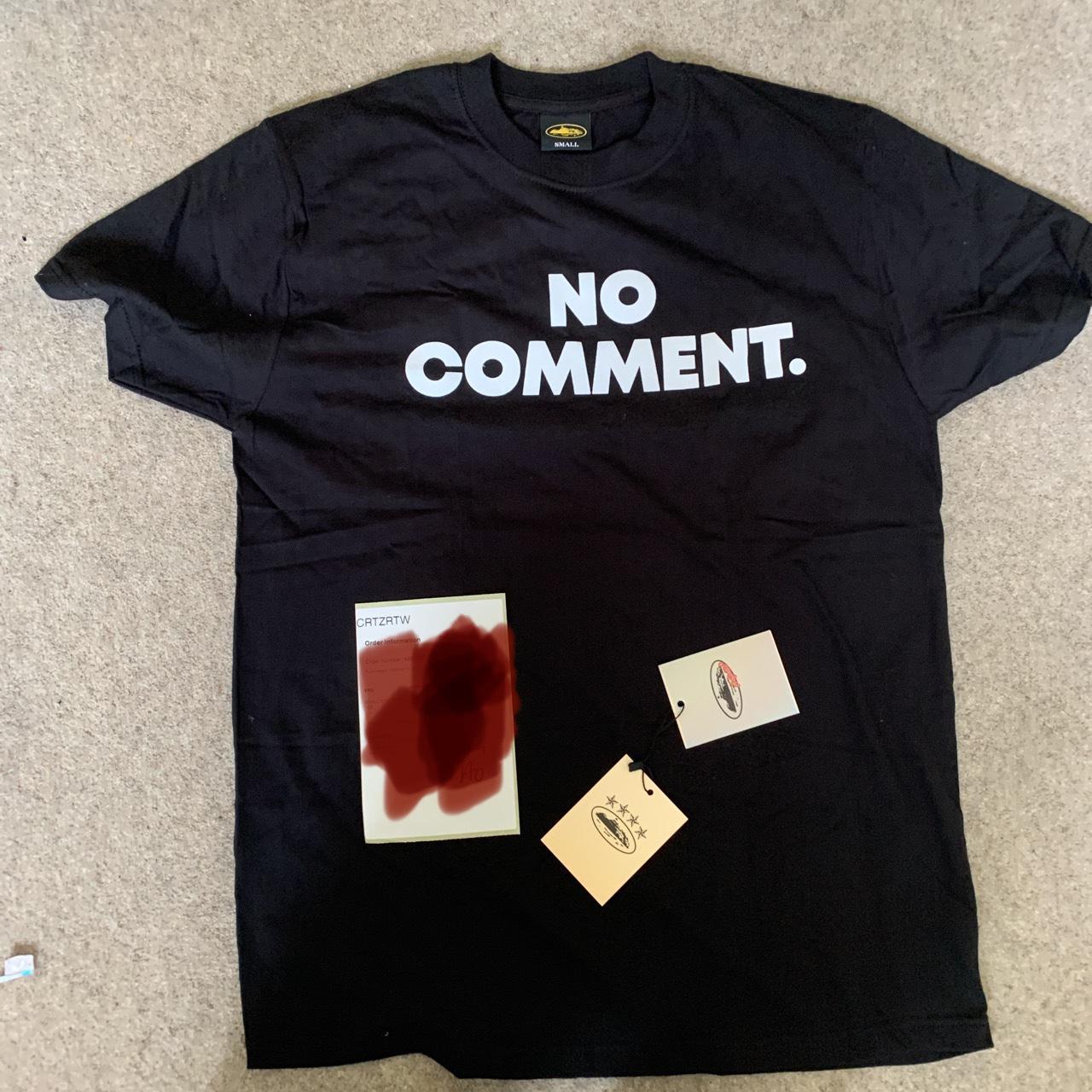 Corteiz No Comment T shirt Corteiz black t shirt... - Depop