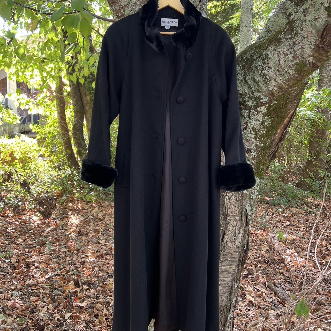 Absolutely epic fully lined wool coat. Albert Nipon... - Depop