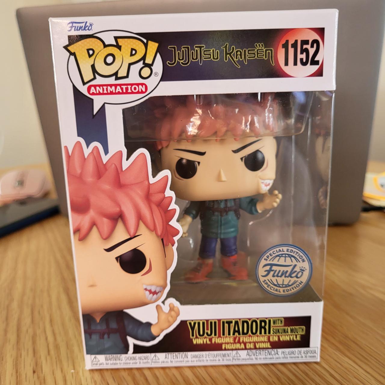 Funko Jujutsu Kaisen Pop Yuji with Sukuna Vinyl Figure - Depop