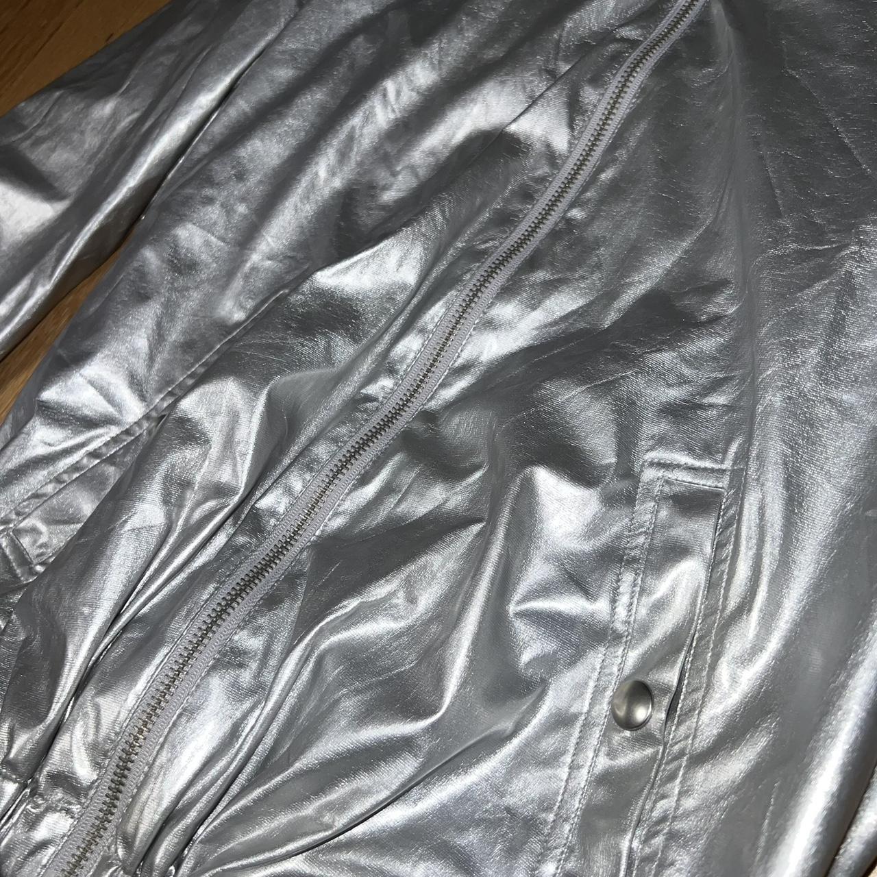 Platinum Renaissance tour inspired jacket -silver... - Depop