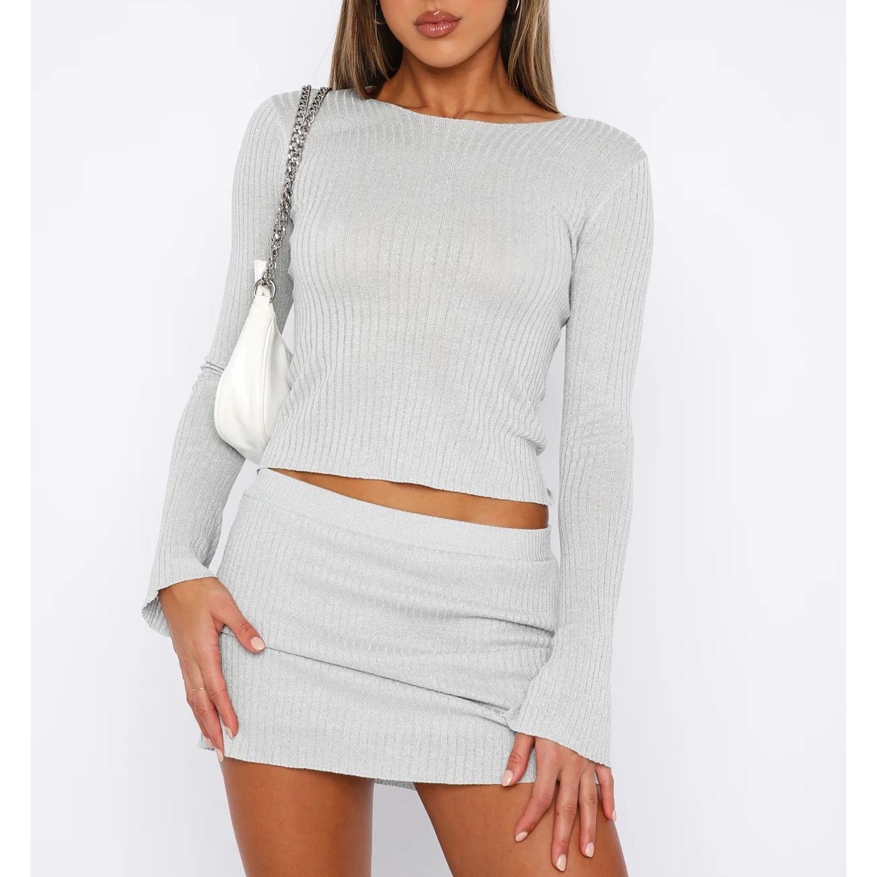 White Fox Boutique matching set, brand new. Listed... - Depop