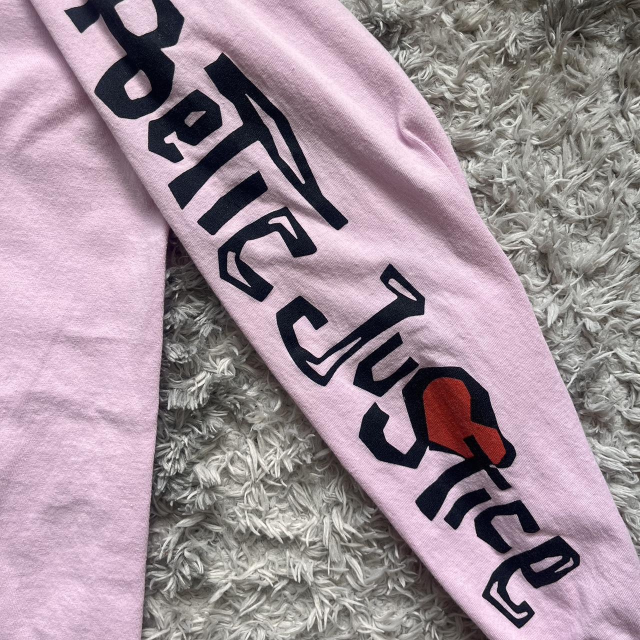 Tupac “Poetic Justice” Pink Long Sleeve Tee - Depop