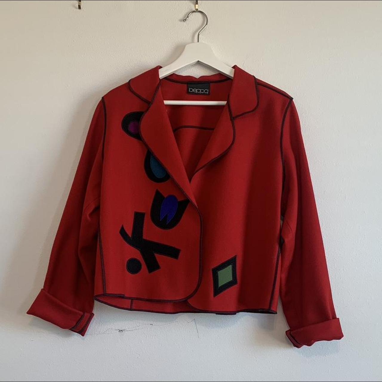 vintage 80s Beppa (Seattle brand) cardigan/blazer as... - Depop
