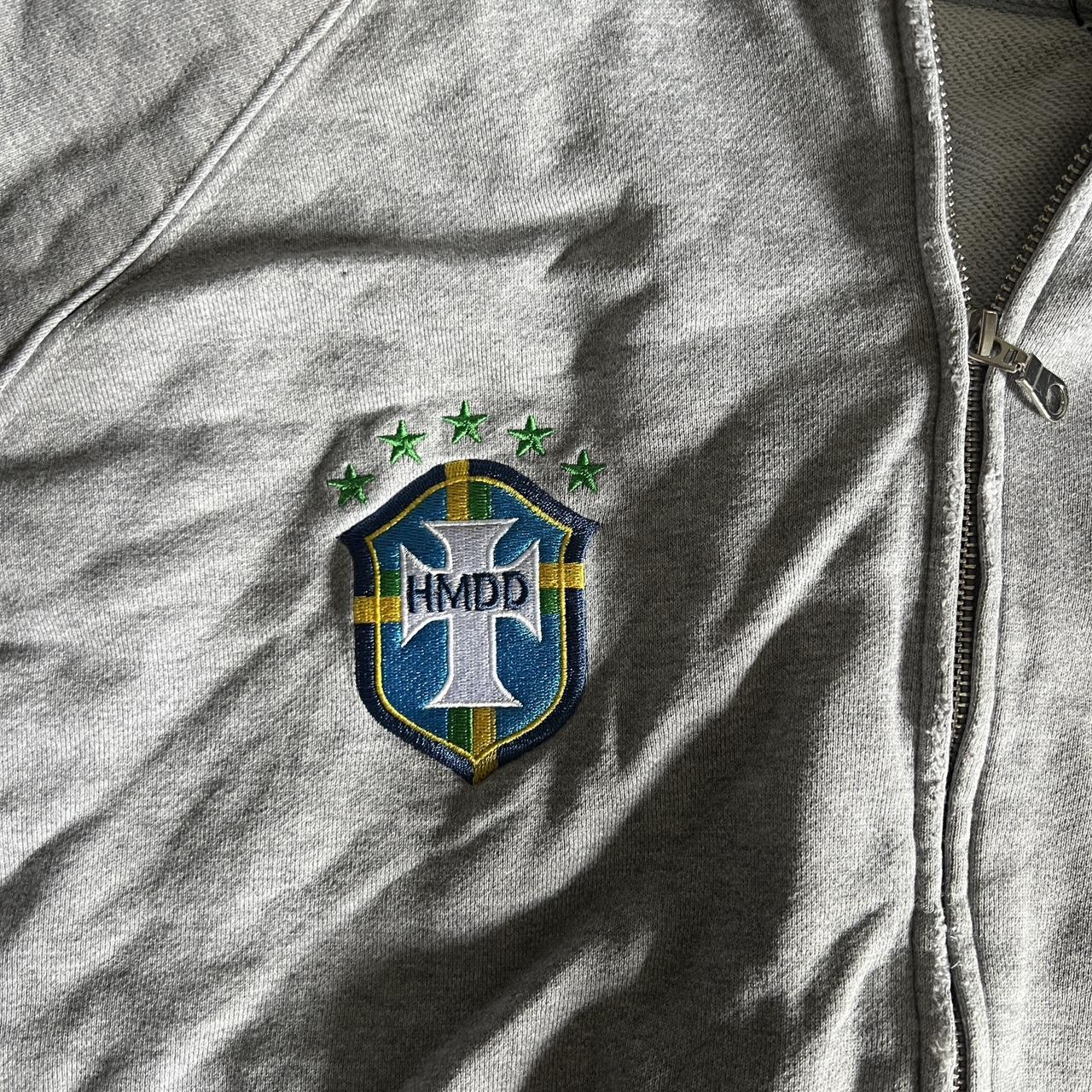 HMDD Brazil zip up Size large Used but basically... - Depop