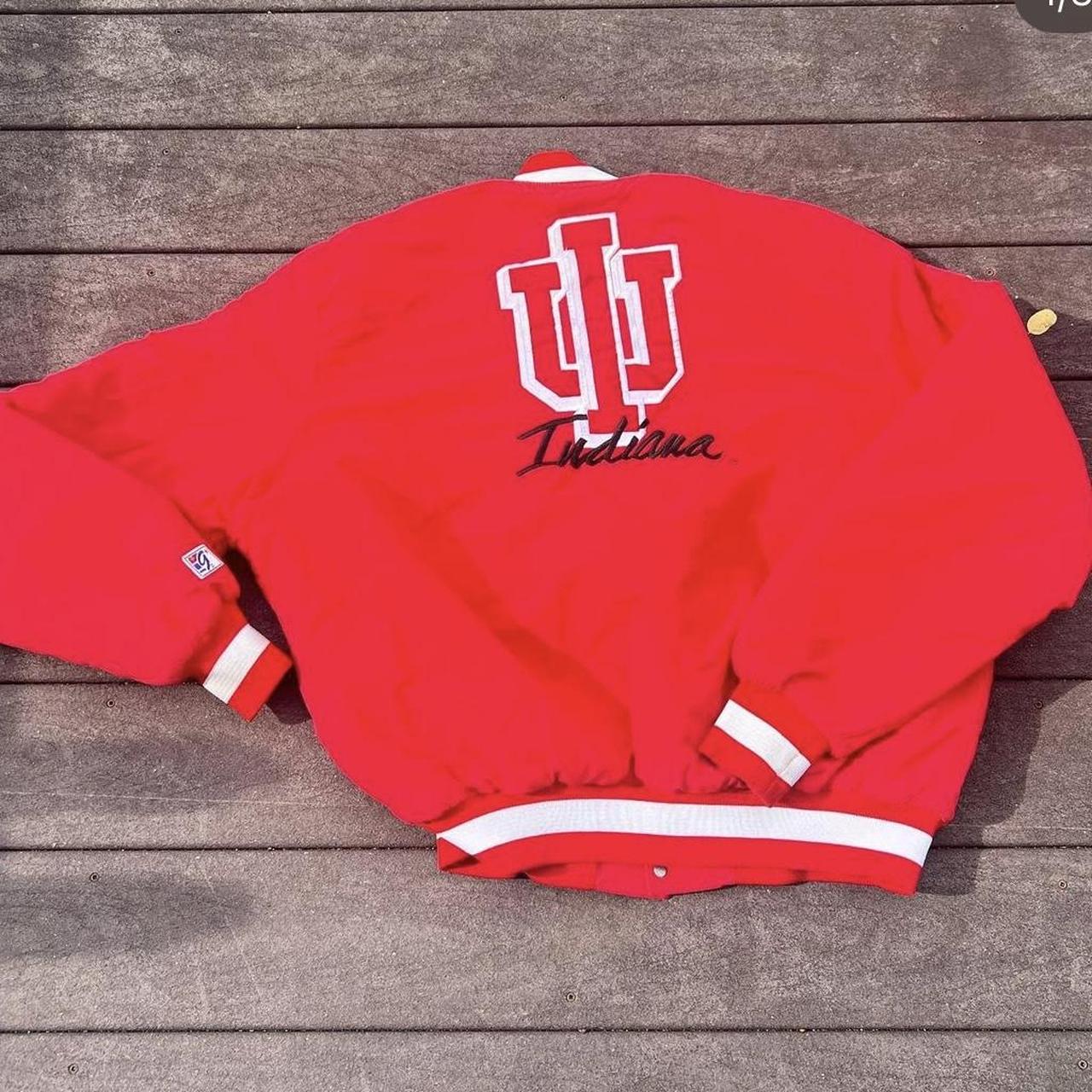 Vintage Indiana University Bomber Jacket - Depop