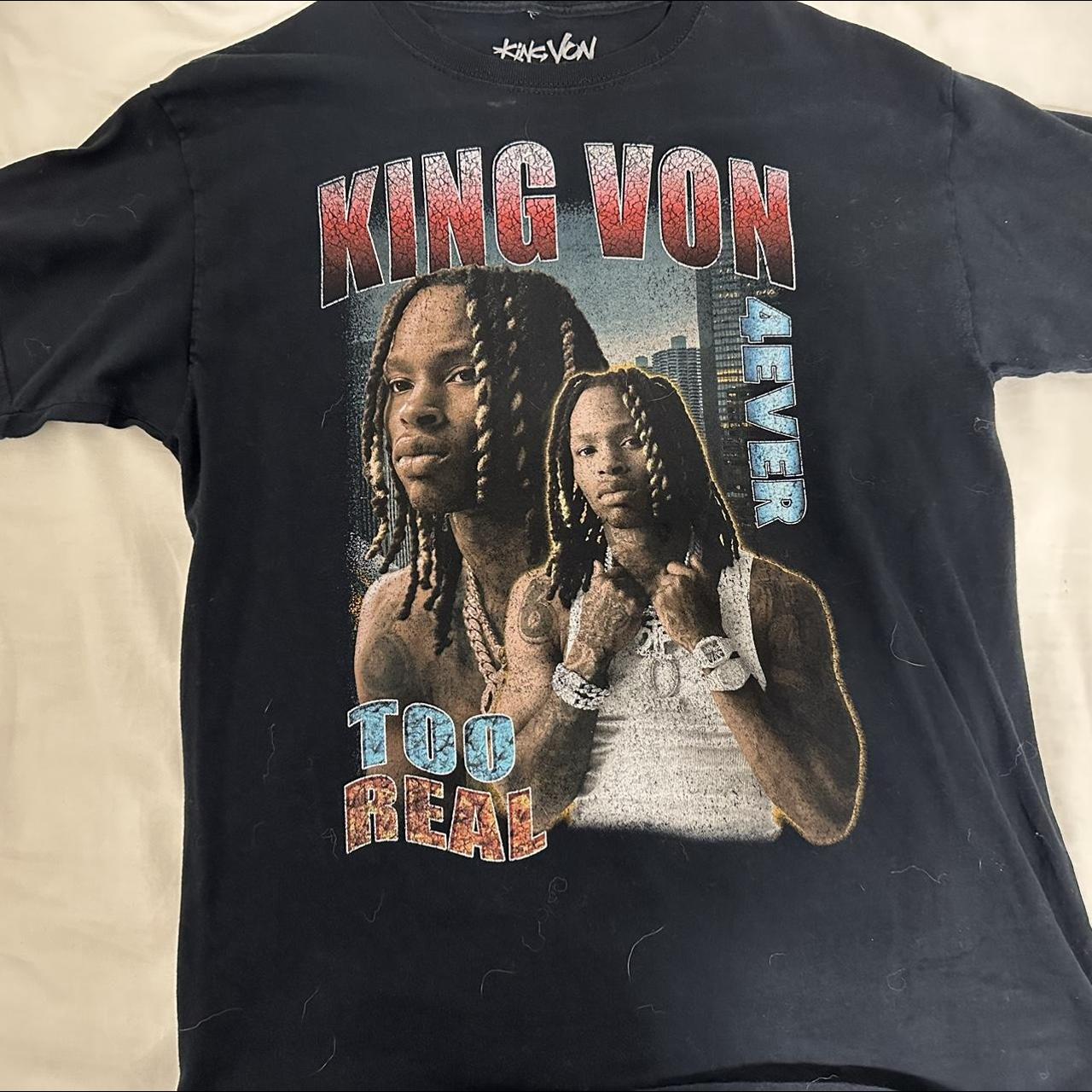 King Von Graphic Tee - Depop