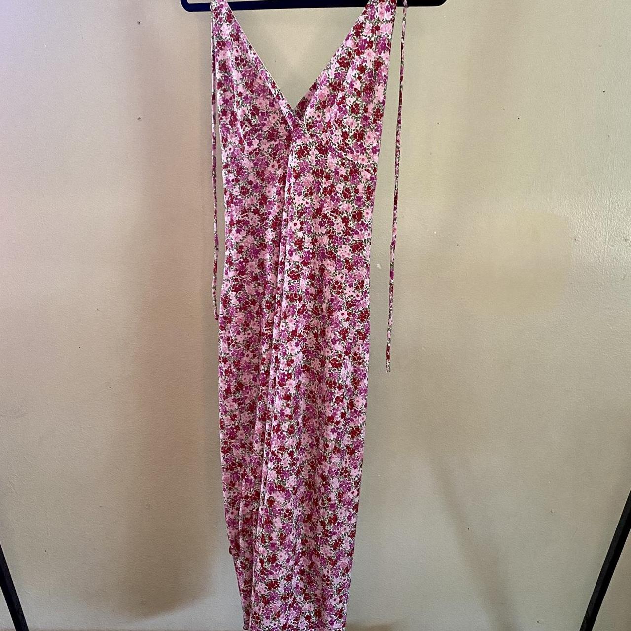 Ruby Rox Womens Pink And Red Dress Depop