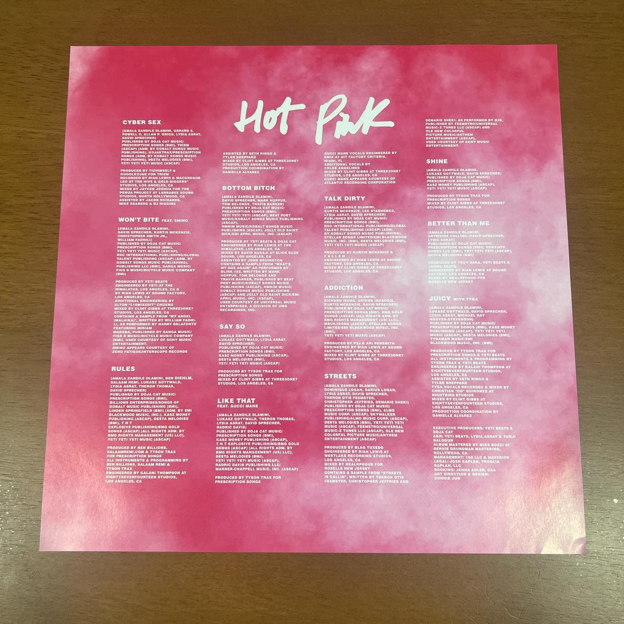 DOJA CAT HOT PINK VINYL hey, I also collect vinyls.... - Depop