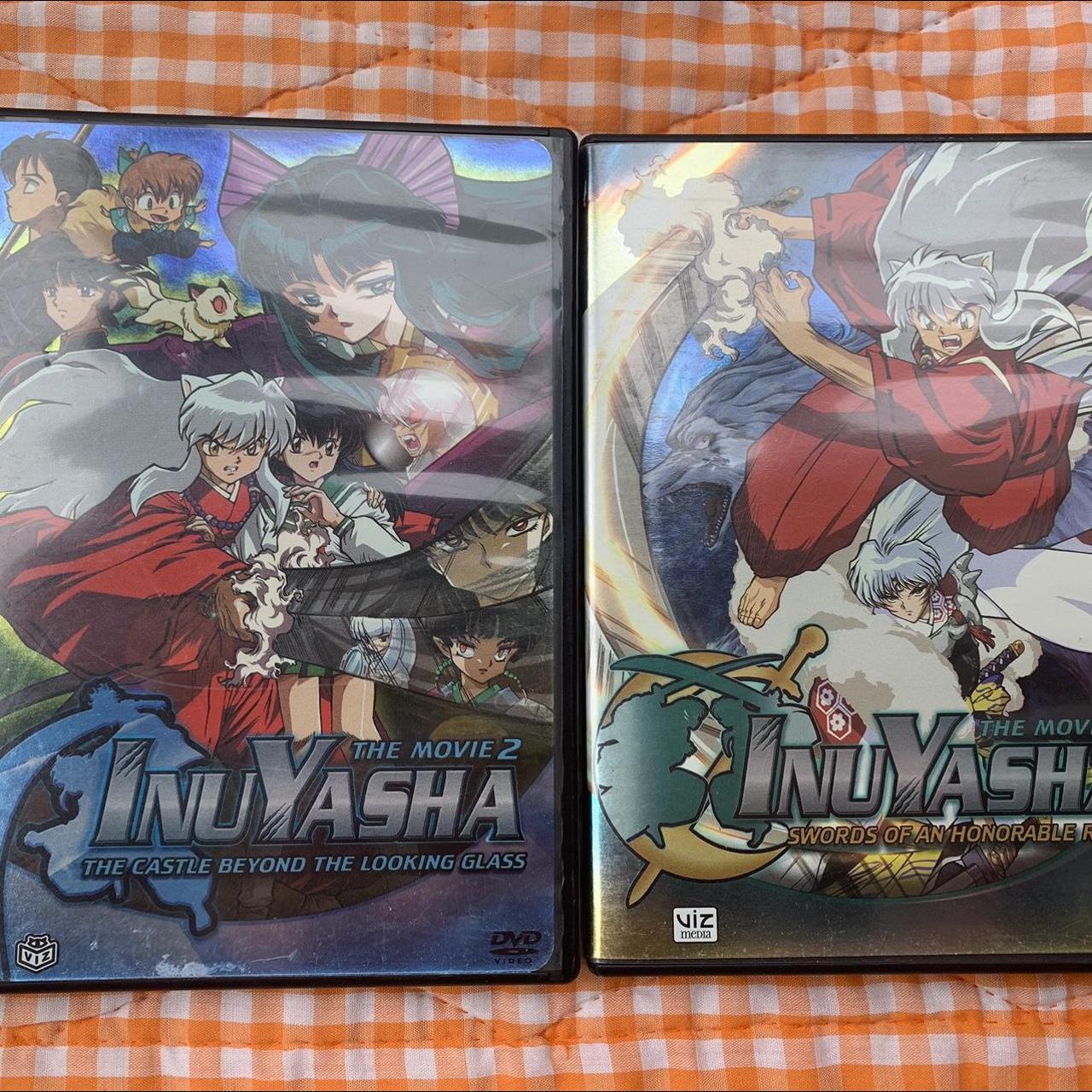 Inuyasha Movie dvds 1 and 2 comes with some extra... - Depop