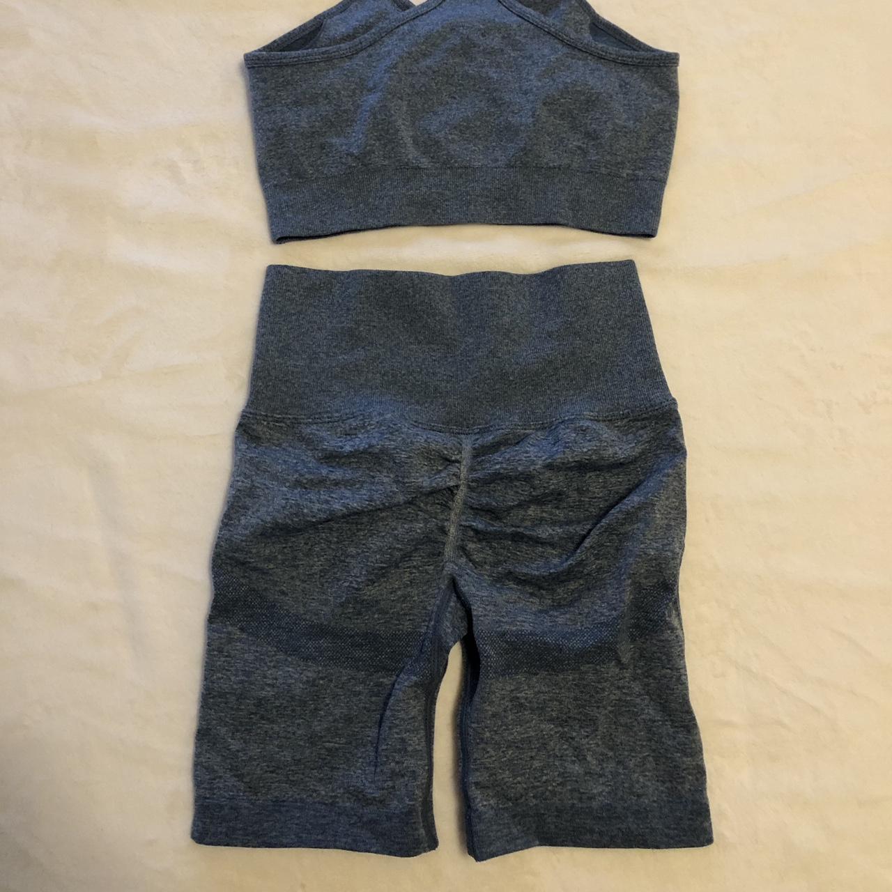 Blue gym set - Selling together Size Small Padding... - Depop