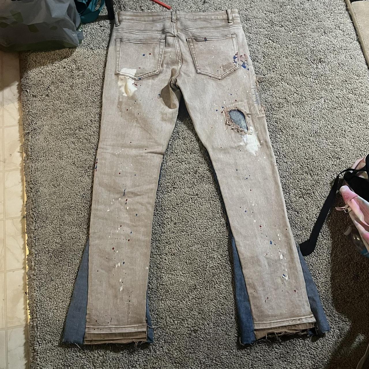 Gallery Dept Inspired Jeans Custom Made By... - Depop
