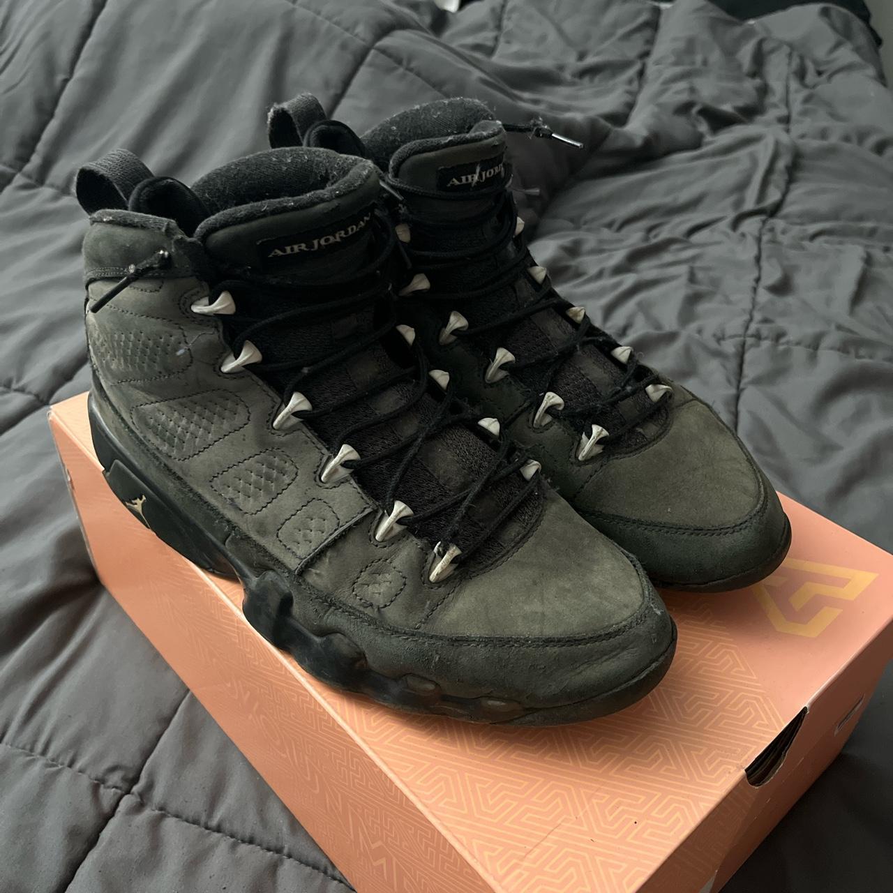 Used Jordan nine size 10 Need these gone (doesn’t... - Depop