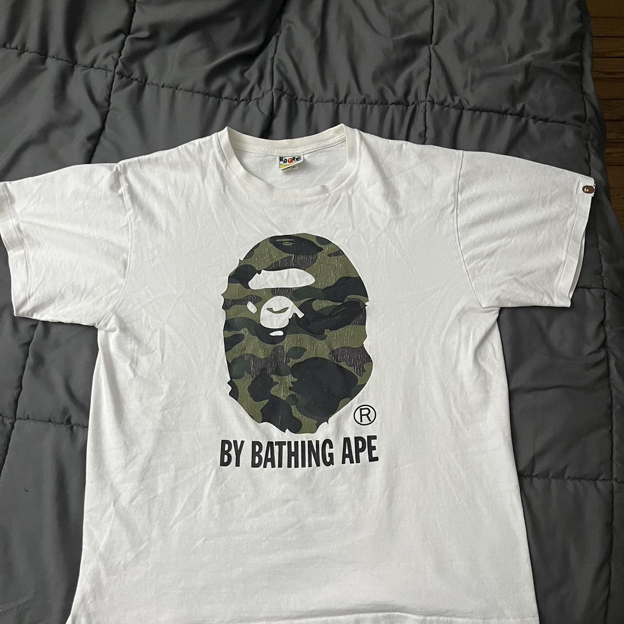 Vintage Bape tee XL Thifted from “kif vintage” Same... - Depop
