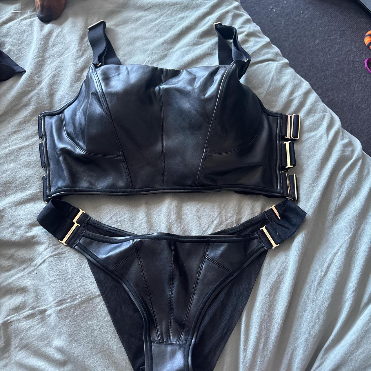 honey birdette cleo bra + brief set top can be... | Depop