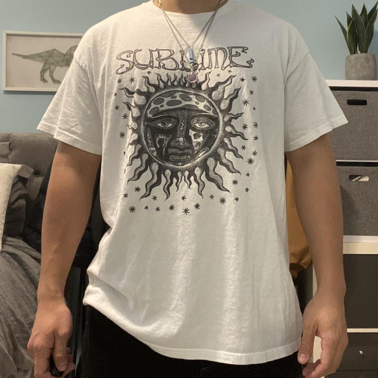 Sublime Graphic Tee cotton material size... - Depop