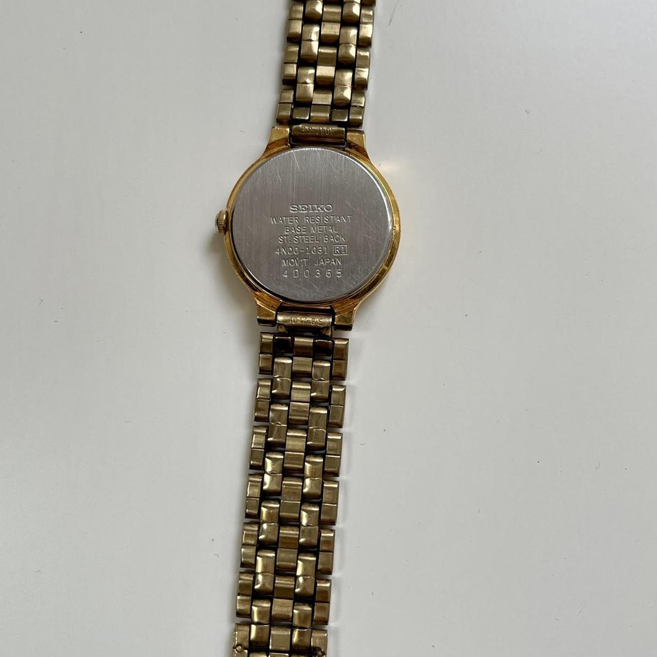 Vintage Seiko Quartz Women Wrist Watch 1990s Ladies... - Depop