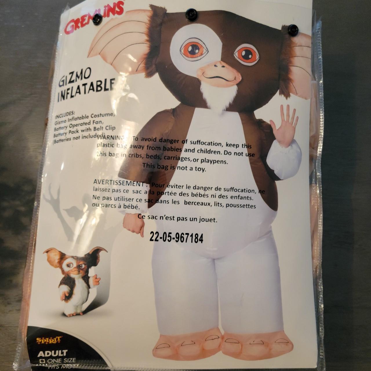 Gremlins,Gizmo inflatable costume, battery operated... - Depop