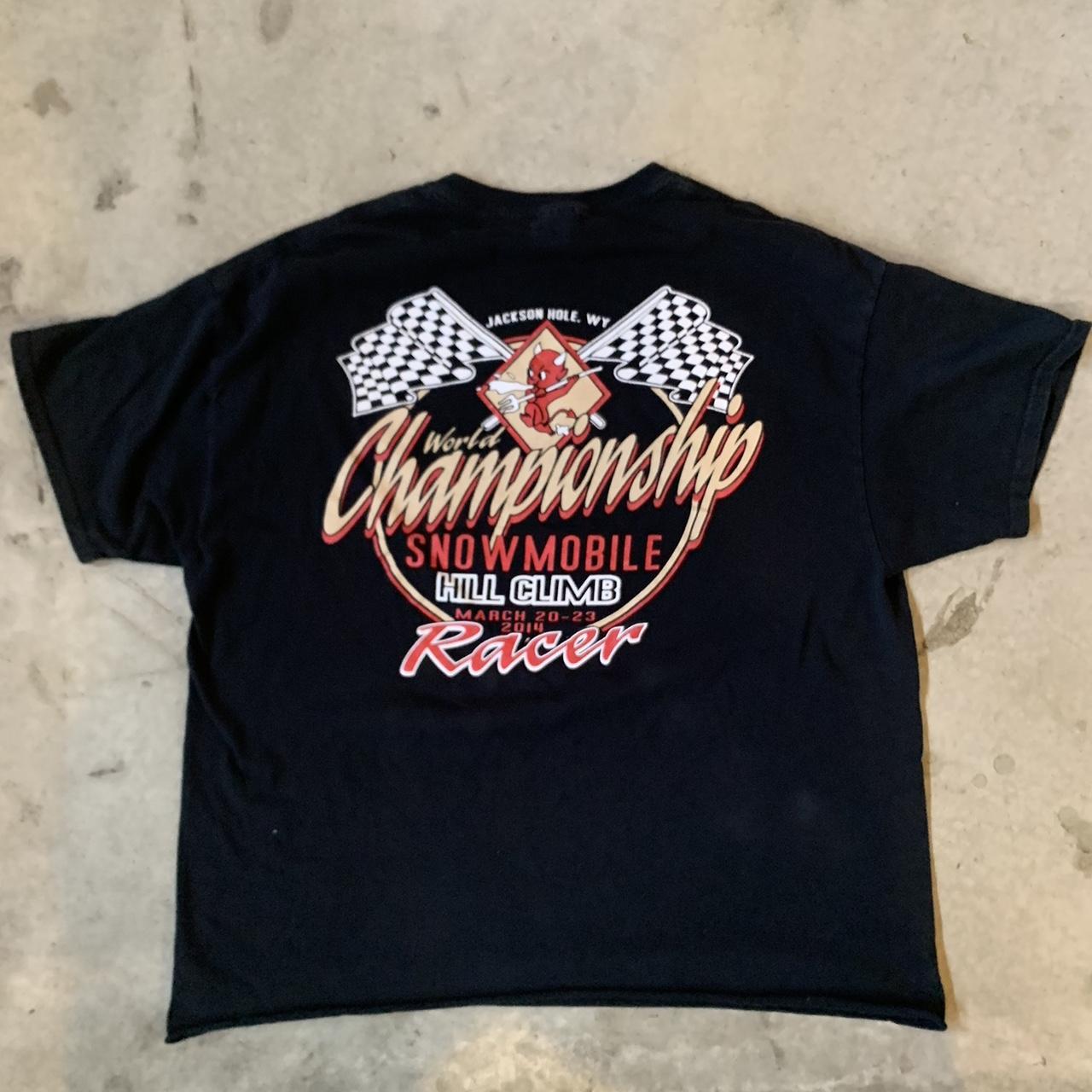 Vintage racing shirt black #racingtee #vintage... - Depop