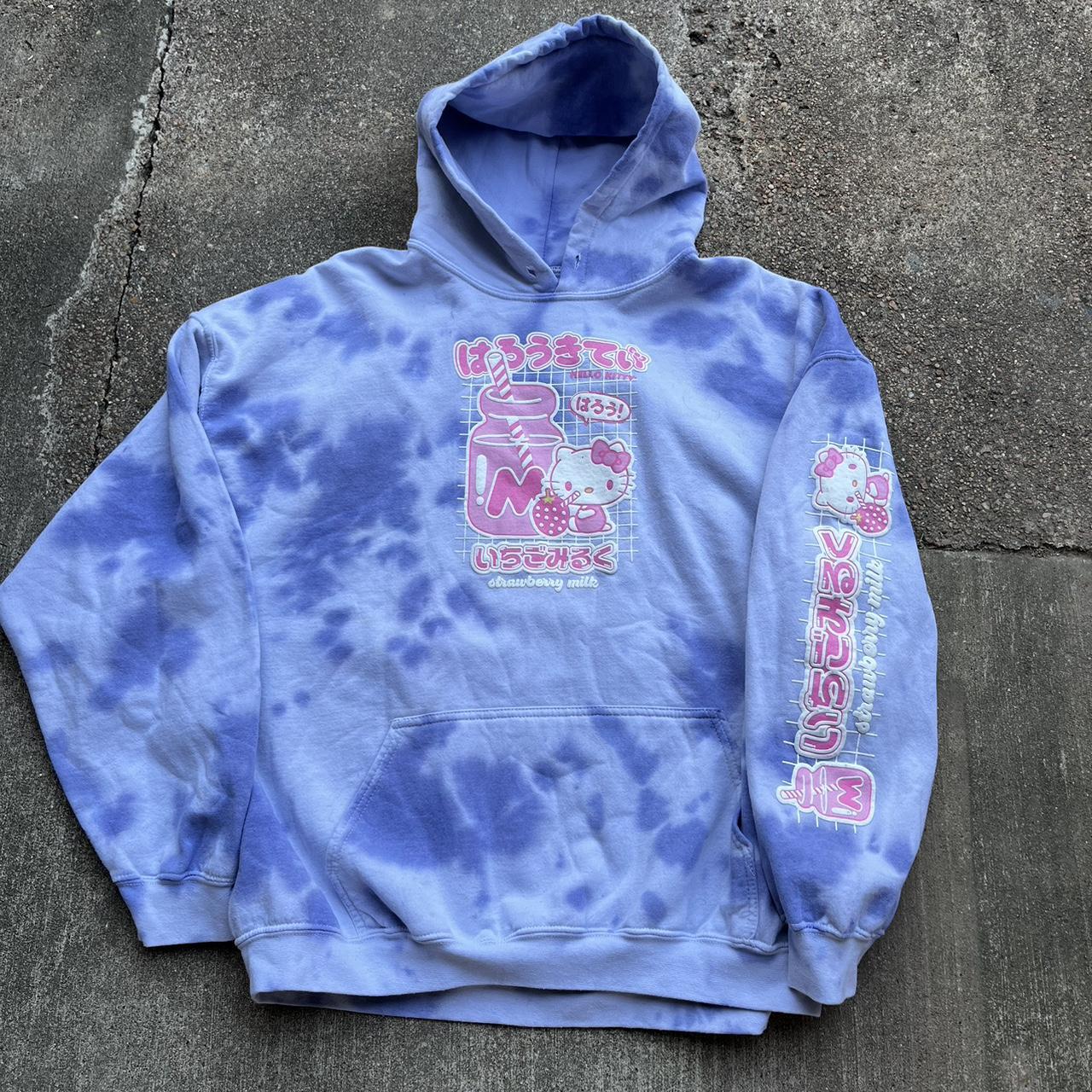 Hello Kitty Hoodie MEASUREMENTS PIT TO PIT:... - Depop