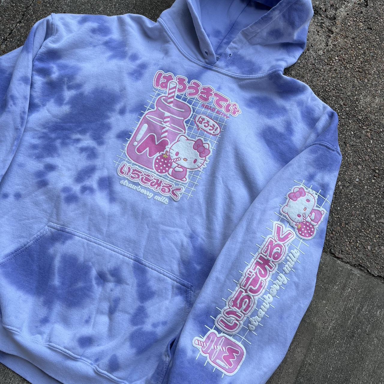 Hello Kitty Hoodie MEASUREMENTS PIT TO PIT:... - Depop