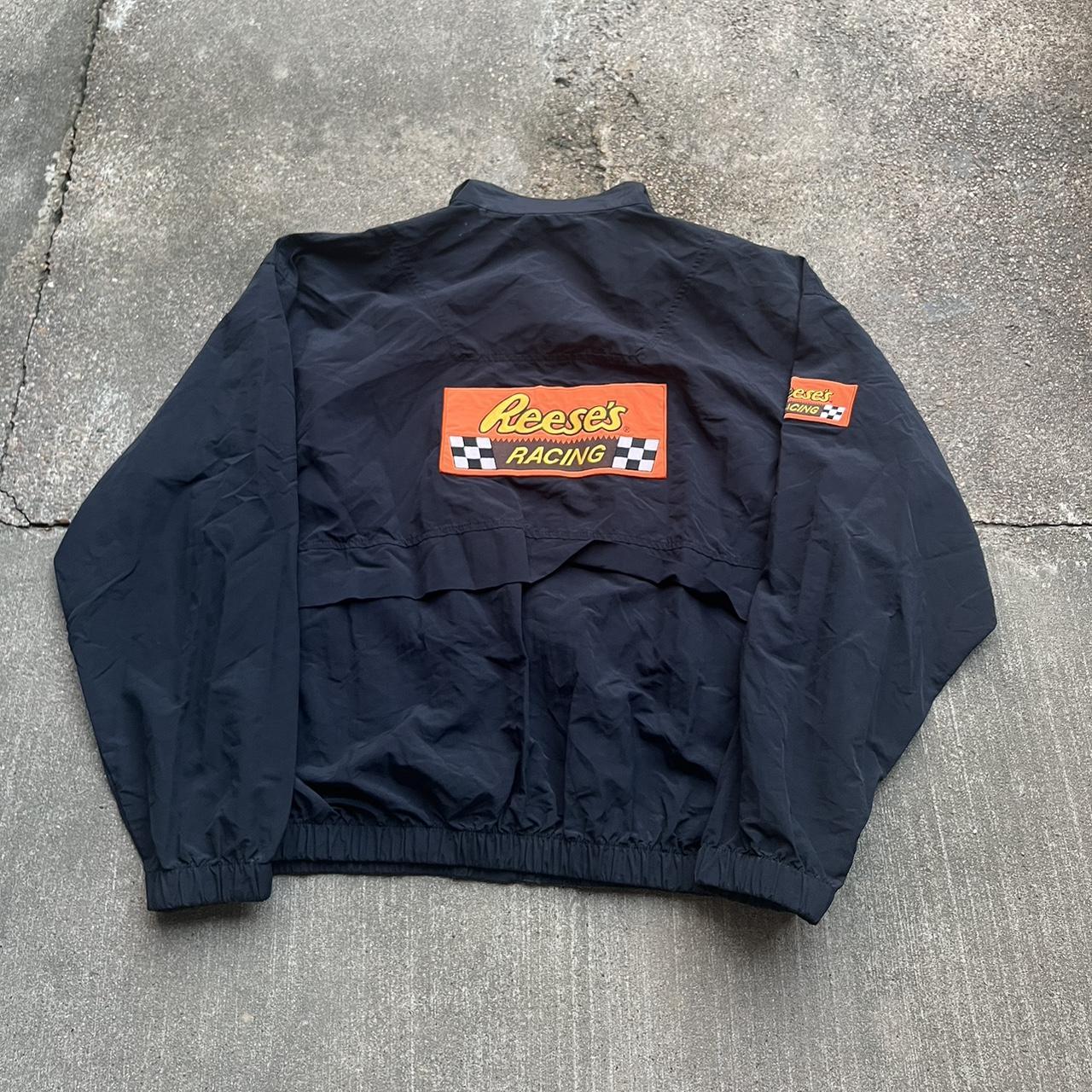 Reese's Racing Jacket TAGGED 2x FITS LIKE... - Depop