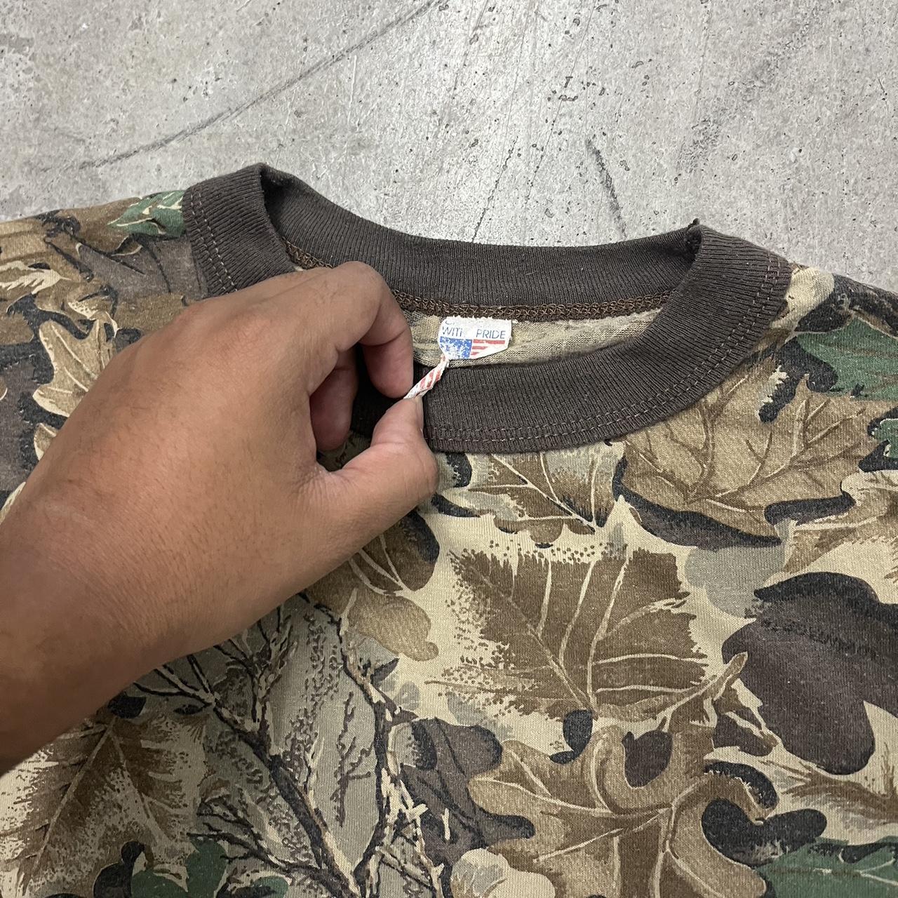 Camo Pocket Tee MEASUREMENTS PIT TO PIT: 23 LENGTH: 29 - Depop