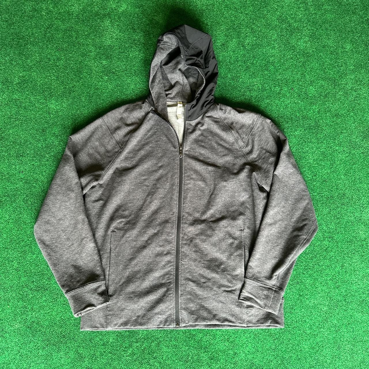 lululemon zip-up jacket - Depop