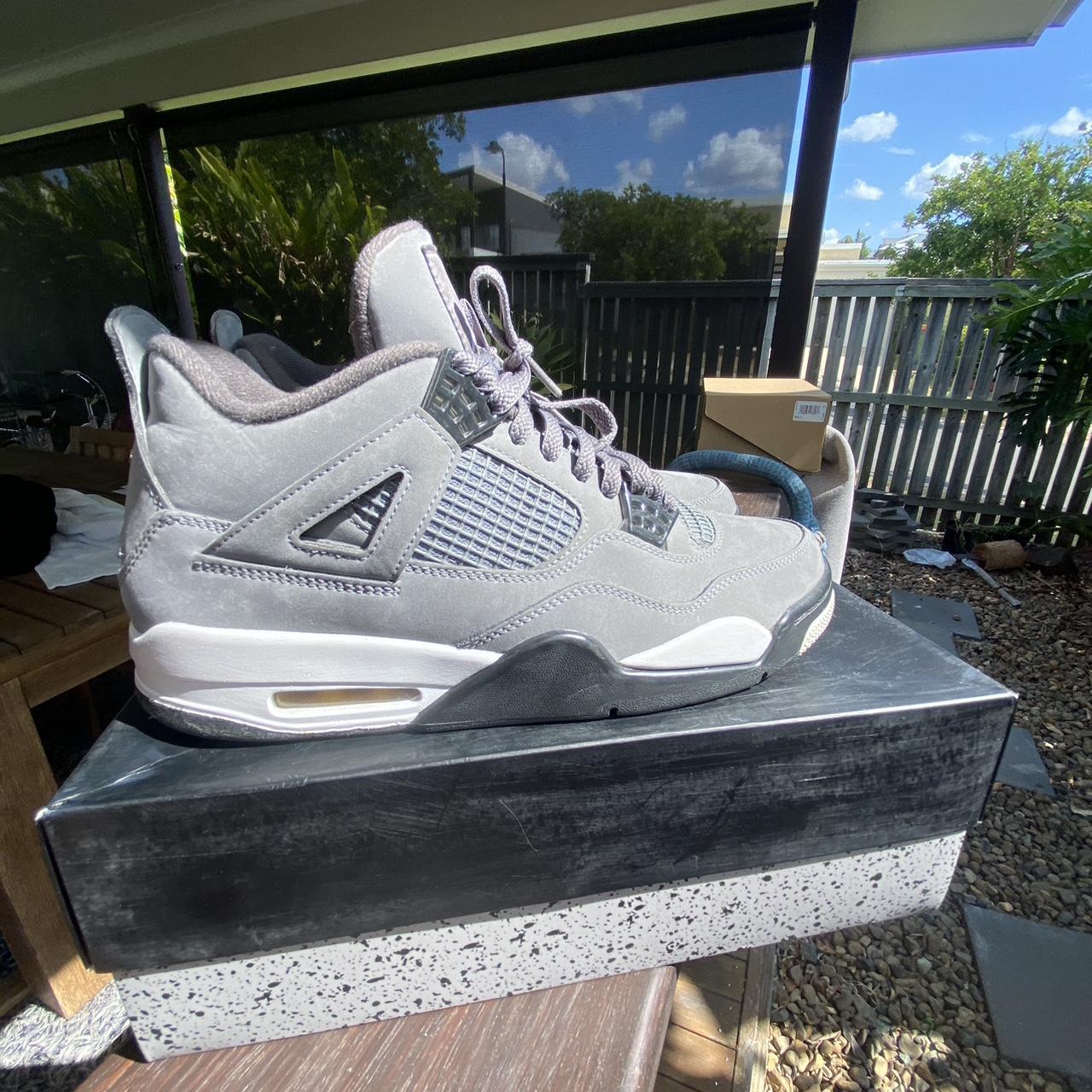Air Jordan 4s ‘Cool Grey’ 2019 Condition: 9/10 Size:... - Depop