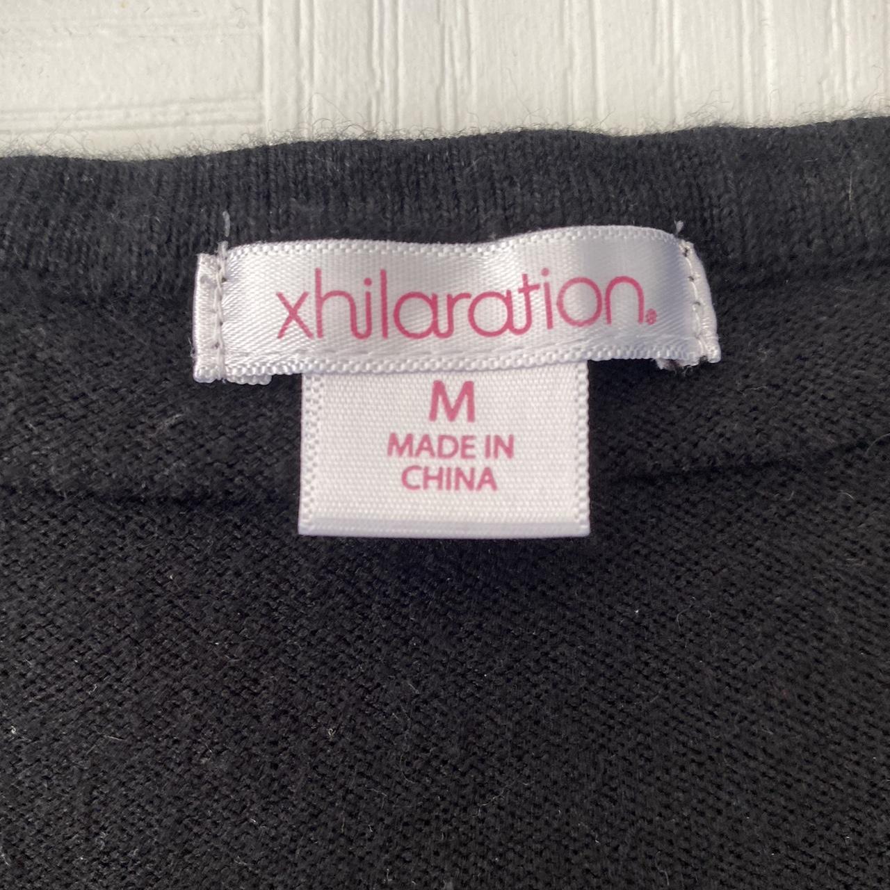 Xhilaration brand sweater vest. Black with black... - Depop