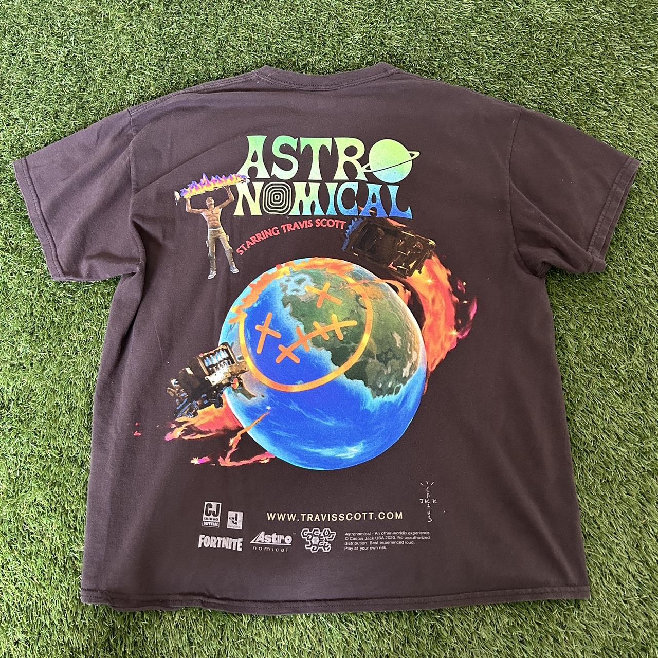 Travis Scott Astroworld tour tee Size L Used in... | Depop