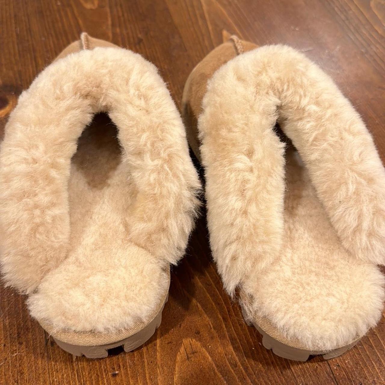 NWOT or box women’s size 5 chestnut Ugg slippers. - Depop