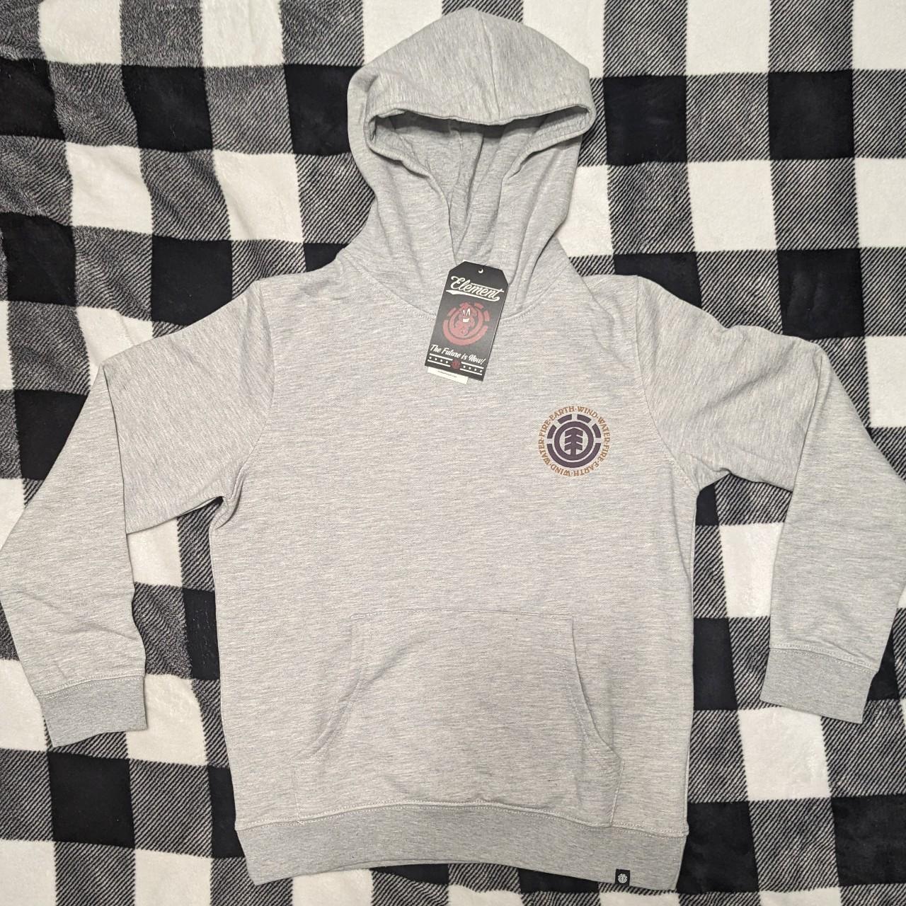 BRAND NEW Youth Grey Element Hoodie | Never worn... - Depop