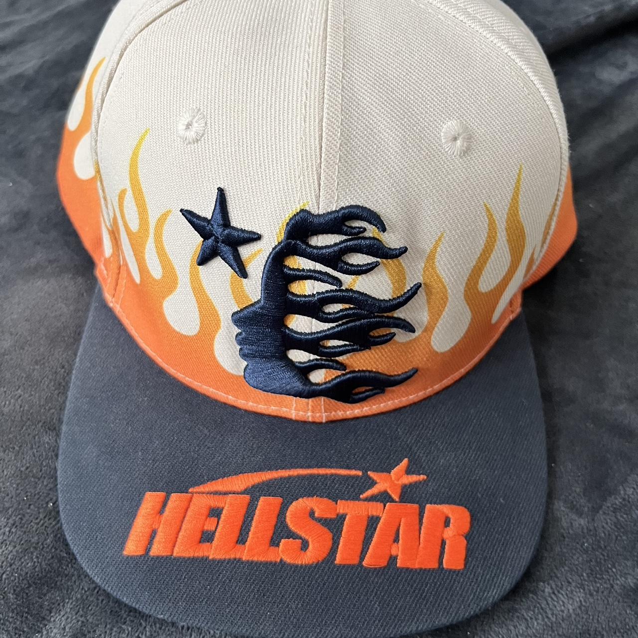 Hellstar flame snapback | Depop