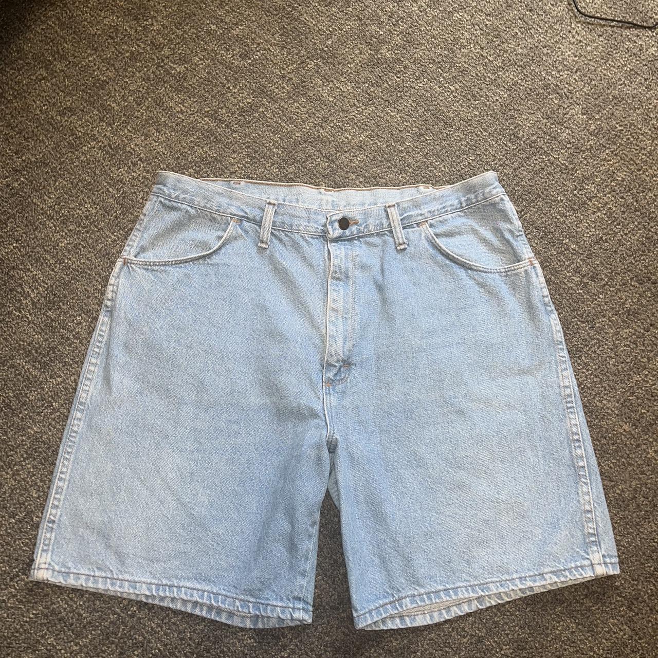 Rustler Jean shorts Size 40 - Depop