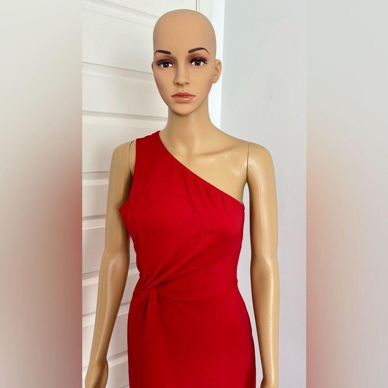 Boohoo Women's Red Dress | Depop