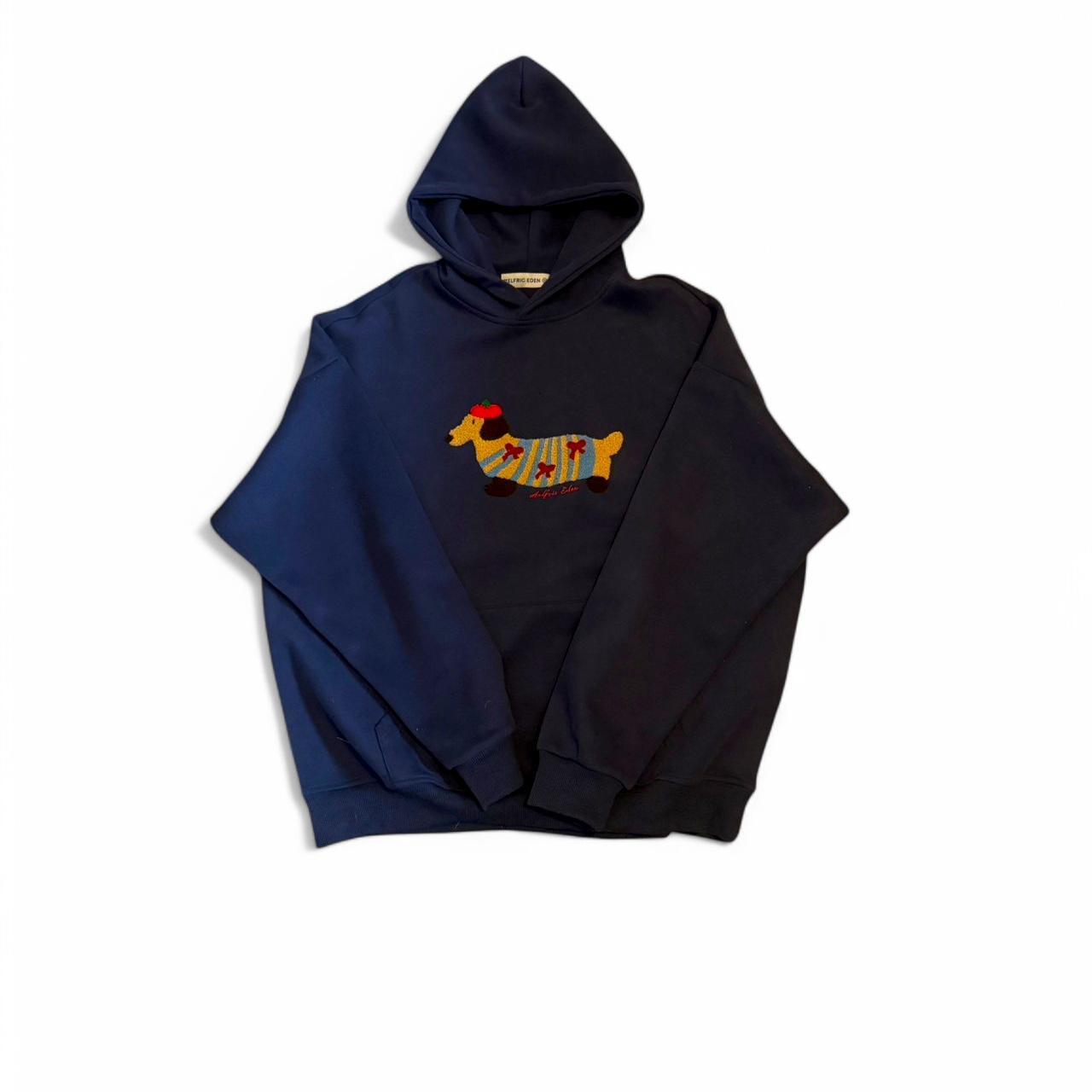 Navy, Elfric Eden hoodie ill accept most offers,... | Depop